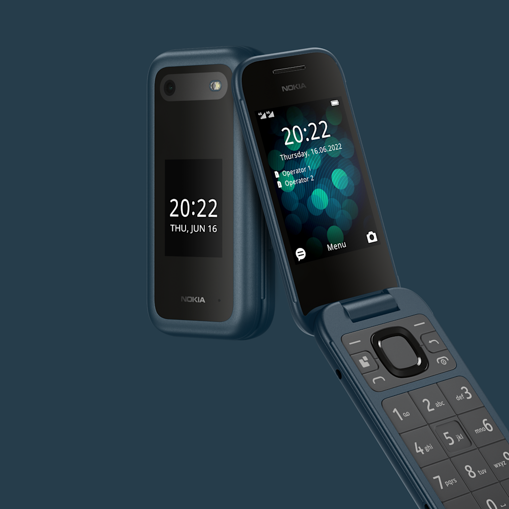 Nokia 2660 Flip 4G with UPI & 1-year replacement guarantee