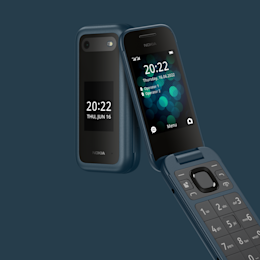 Nokia 2660 Flip 4G with UPI & 1-year replacement guarantee