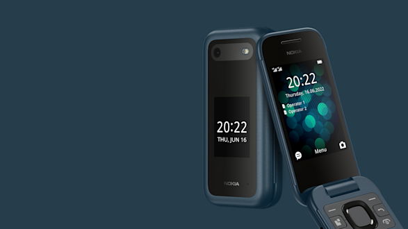 Nokia 2660 Flip 4G with UPI & 1-year replacement guarantee