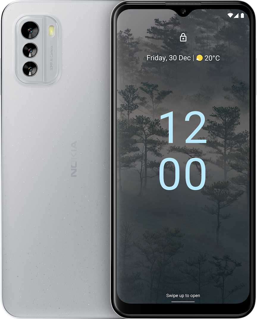 Nokia G60 5G smartphone with 50 MP triple camera