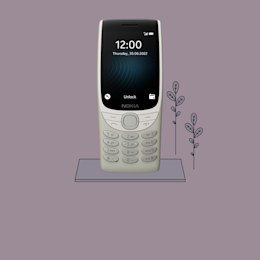 Nokia 8210 4G classic feature phone