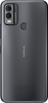 Nokia C22 with a long-lasting battery and body