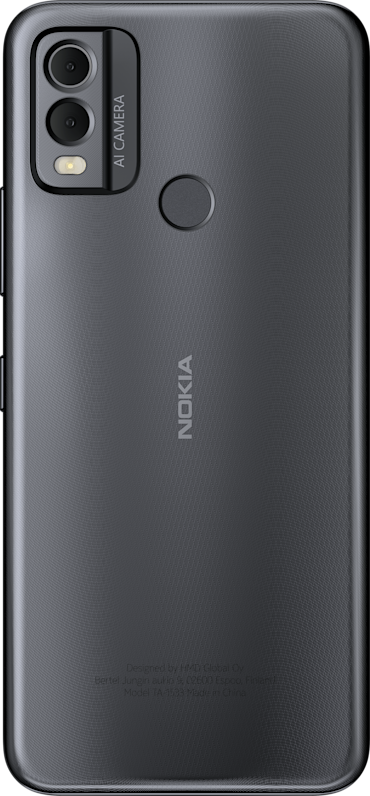 Nokia C22 with a long-lasting battery and body