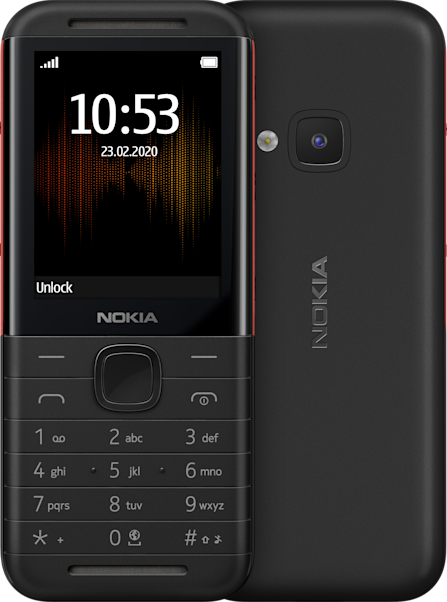 Nokia 5310 2020 XpressMusic mobile phone with long-lasting battery
