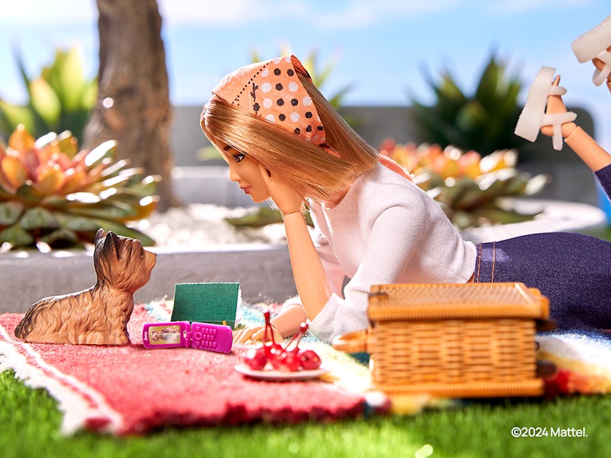Unplug and play: Barbie™ flip phone, this summer's hottest accessory