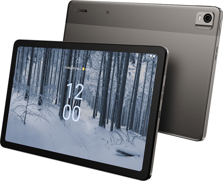 Nokia T21 tablet with HD streaming and stereo speakers