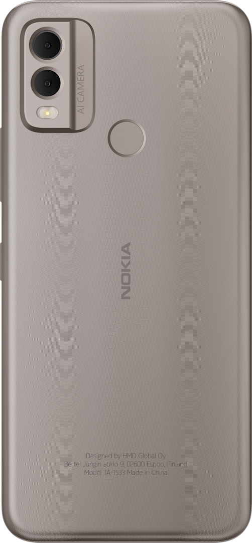Nokia C22 with a long-lasting battery and body