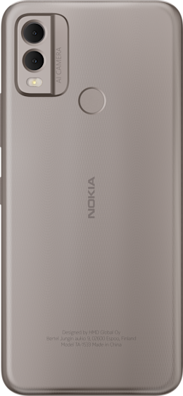 Nokia C22 with a long-lasting battery and body