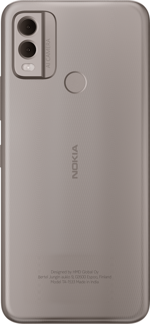 Nokia C22 with a long-lasting battery and body