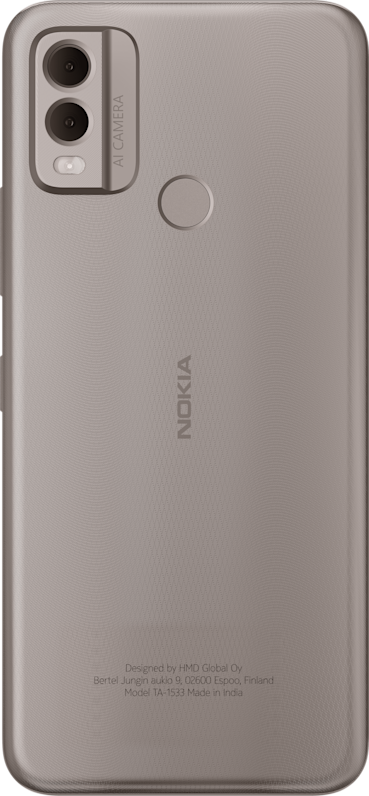 Nokia C22 with a long-lasting battery and body