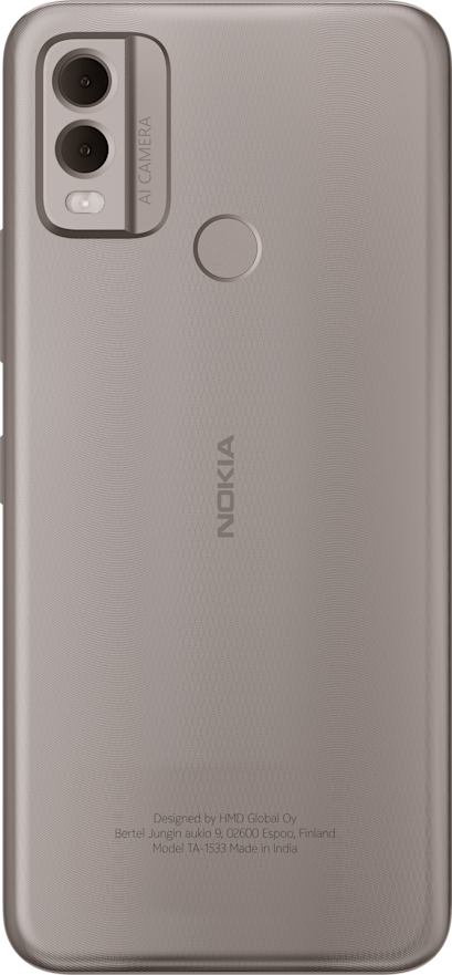 Nokia C22 with a long-lasting battery and body