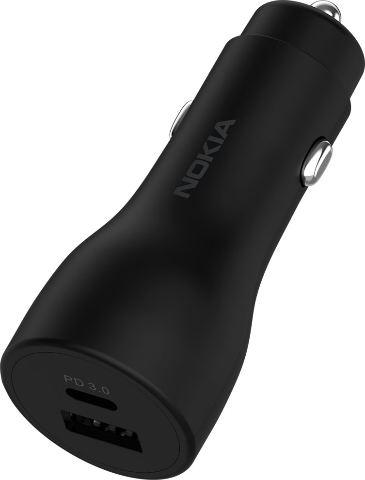 Nokia Fast car charger 18W with cable
