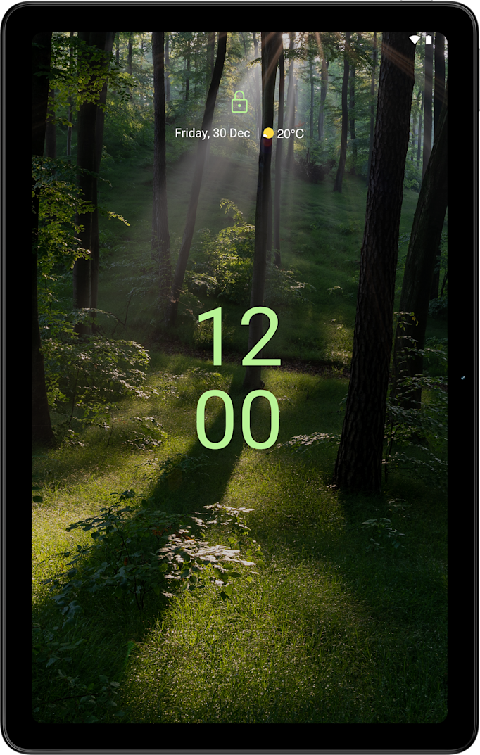 Nokia T21 tablet with HD streaming and stereo speakers
