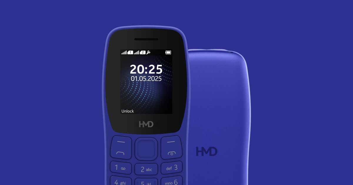 HMD 105 Pure | A modern classic feature phone