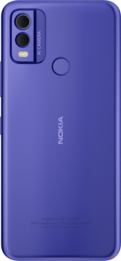 Nokia C22 with a long-lasting battery and body