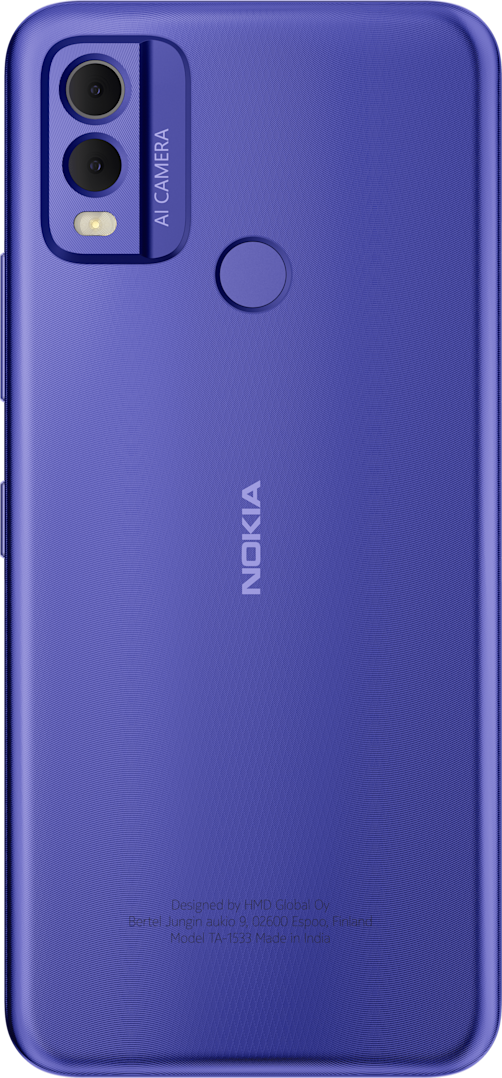 Nokia C22 with a long-lasting battery and body