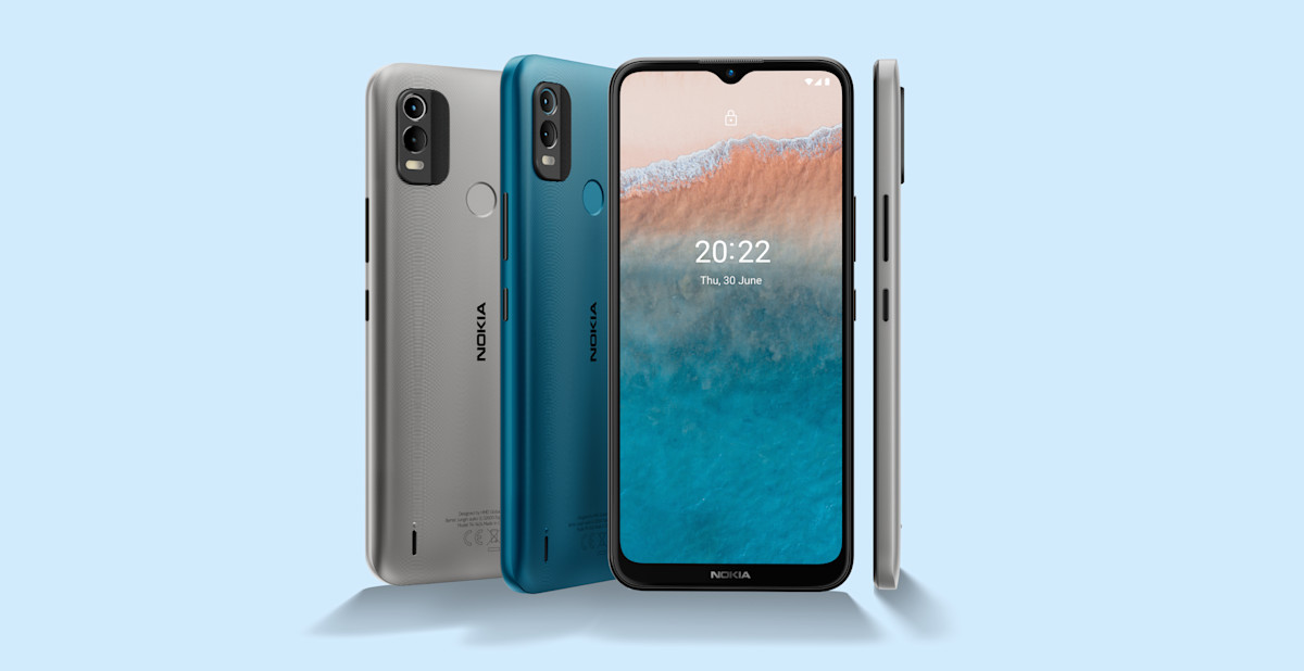 Sleek, strong, and built to go on and on: Nokia C21 Plus