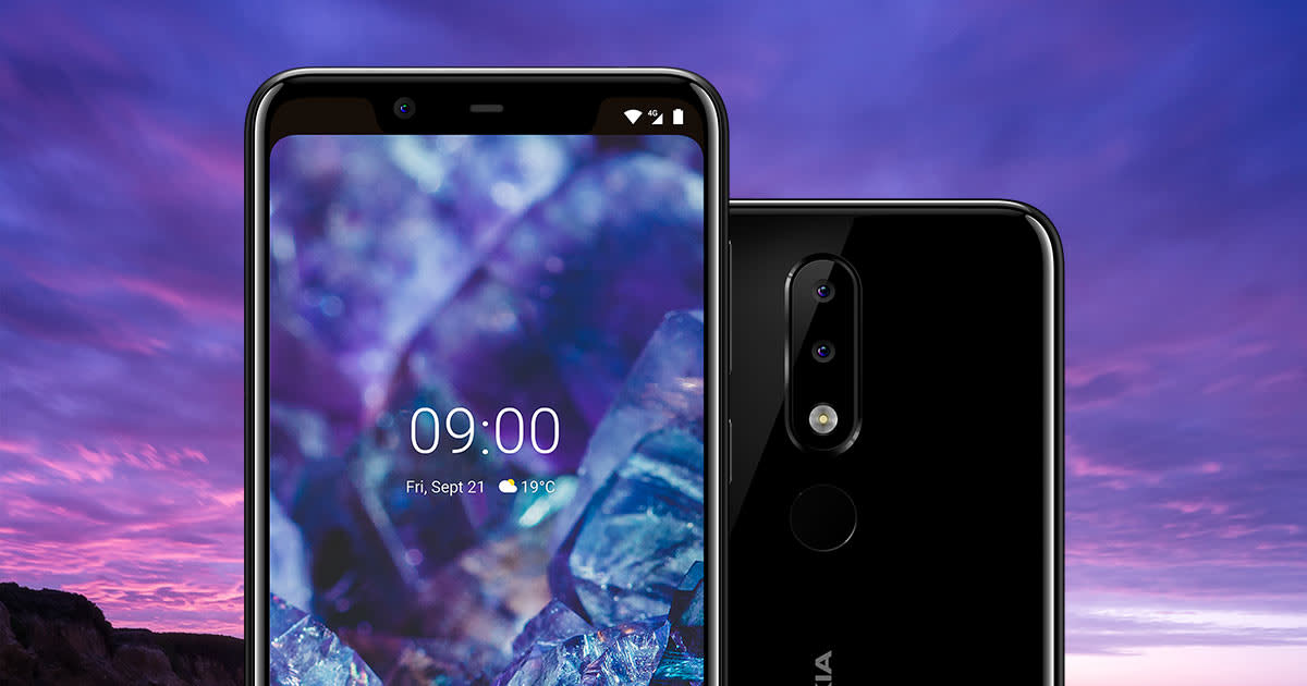 Nokia 5.1 Plus. Navržená tak, aby sklízela ovace. Vyrobená tak, aby ...