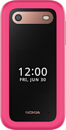 Nokia 2660 Flip phone with big buttons and big screen