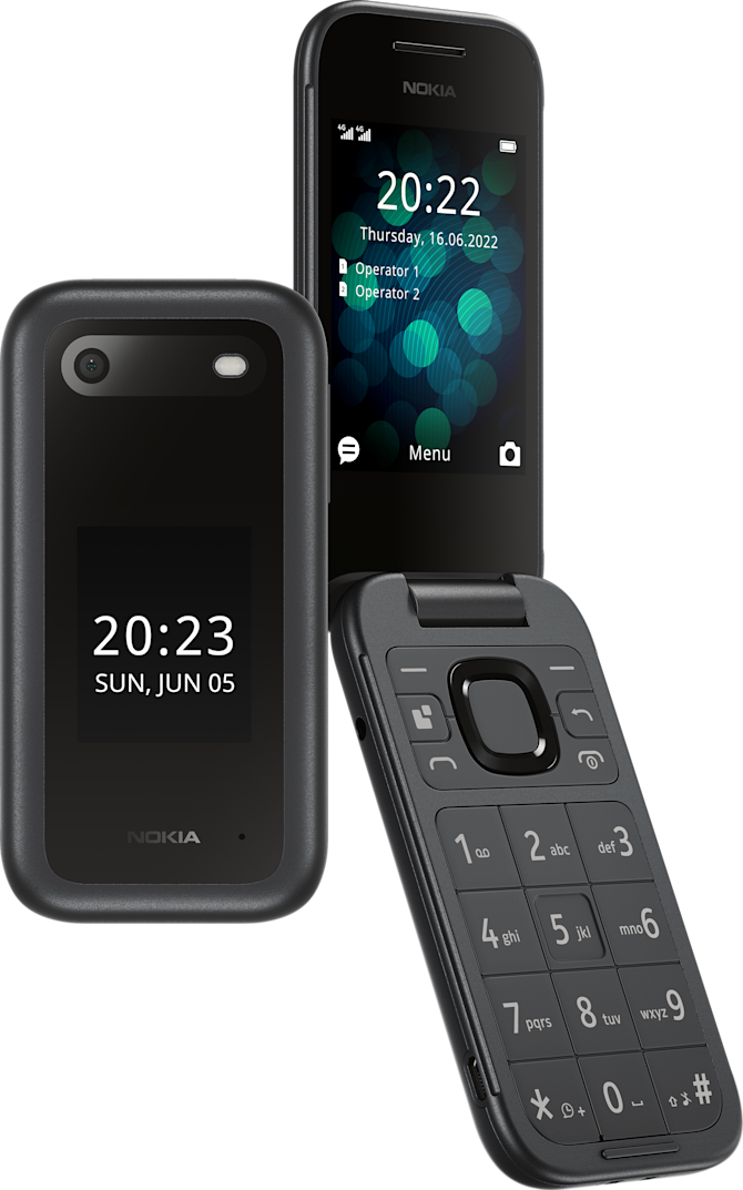 Nokia 2660 Flip 4G with UPI & 1-year replacement guarantee