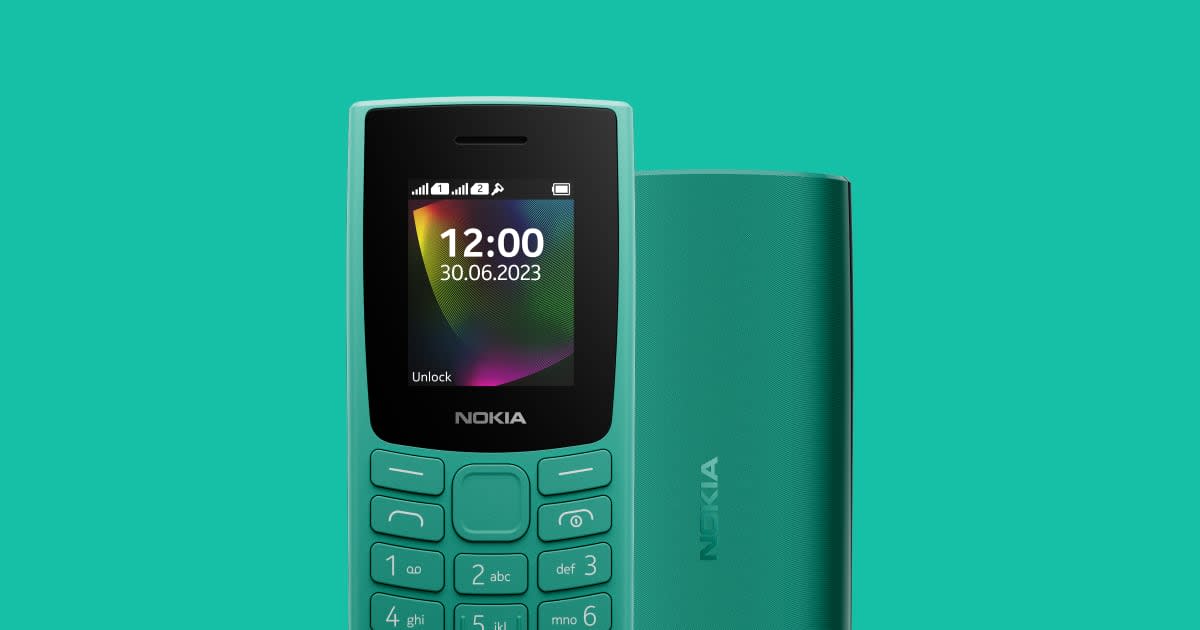 The new Nokia 106 feature phone
