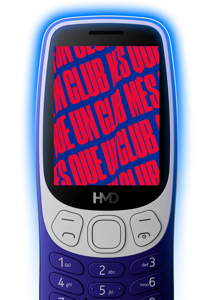 HMD Barça 3210 | A feature phone for FC Barcelona fans