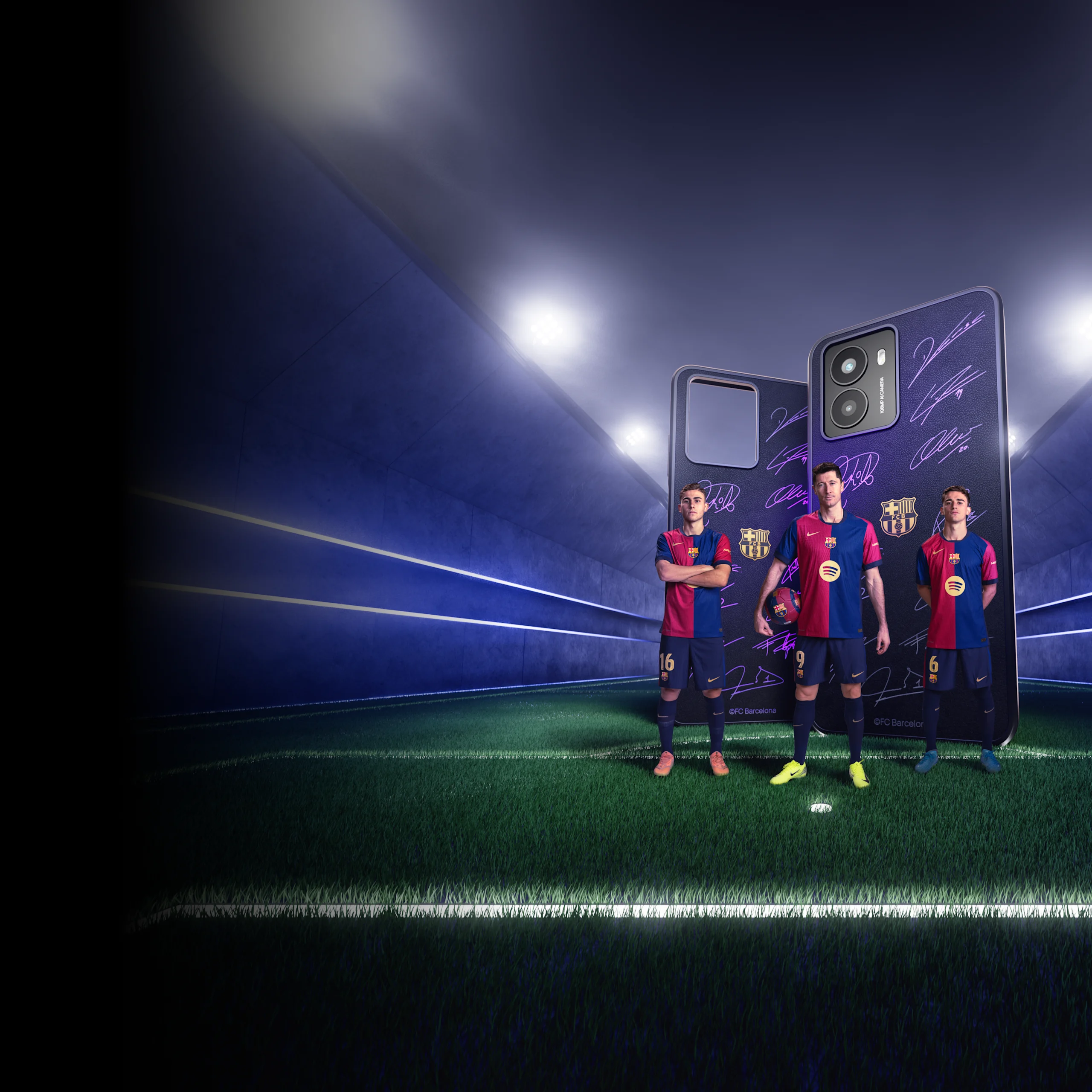HMD Barça Fusion | Collector’s Edition smartphone with Barça outfit