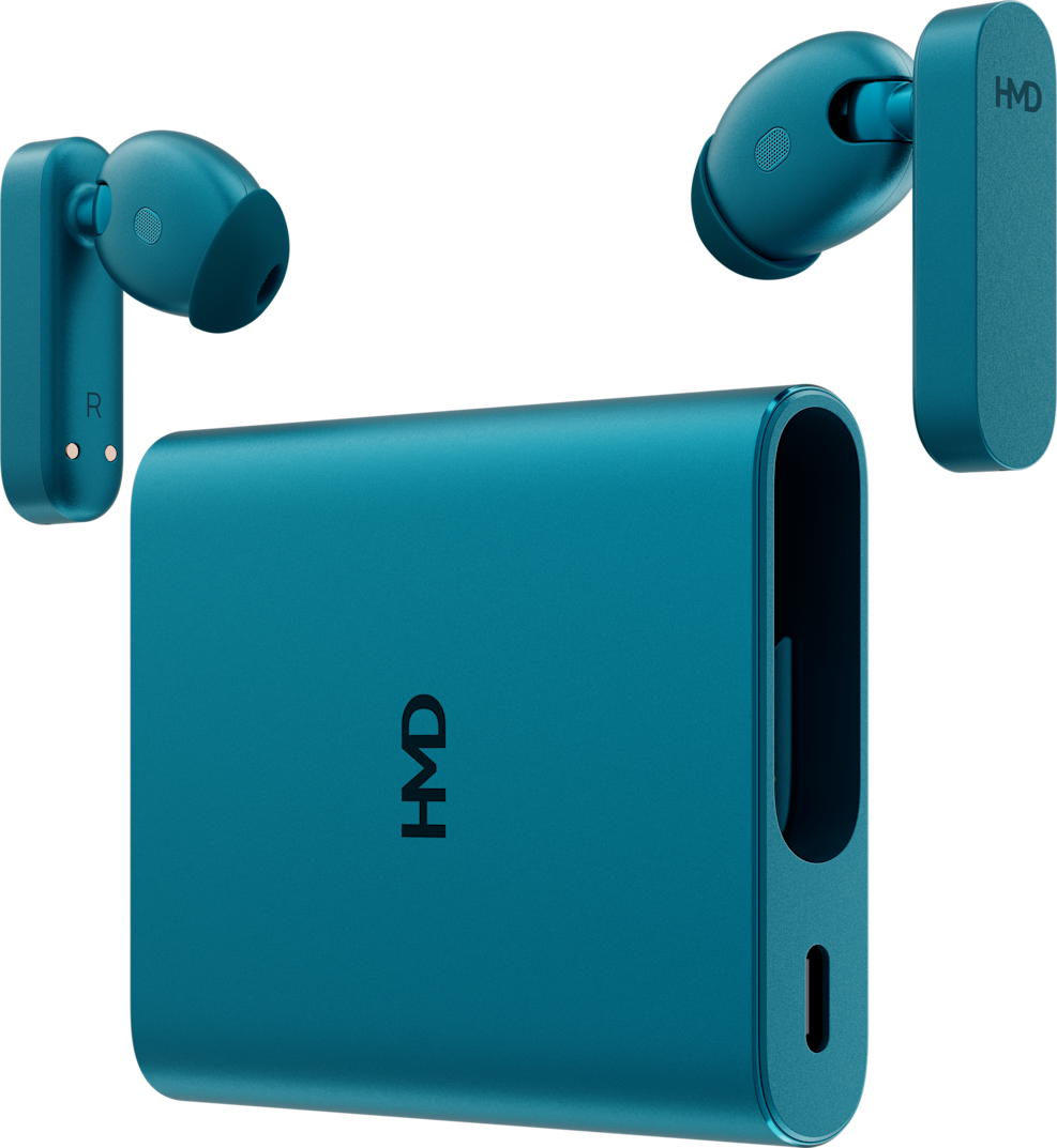 HMD Amped Buds | Wireless buds with wireless phone charging