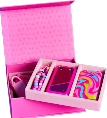 Barbie™ Flip Phone: Chic Design, Customizable, and Perfect for ...