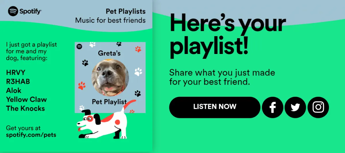 What is Spotify for Pets?
