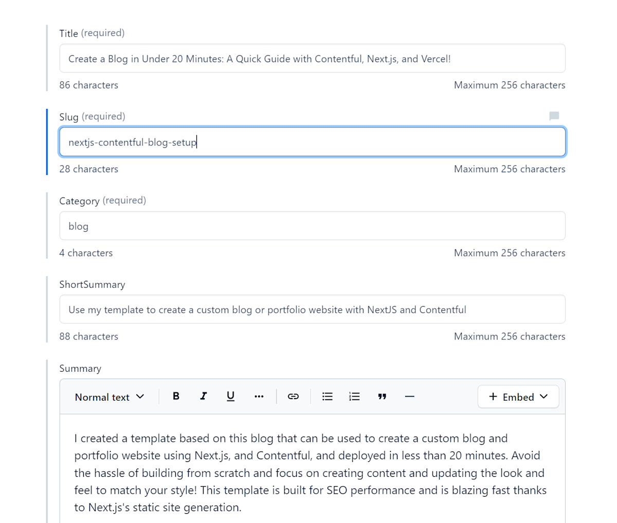 Create a Blog in Under 20 Minutes with Contentful, Next.js, and Vercel!