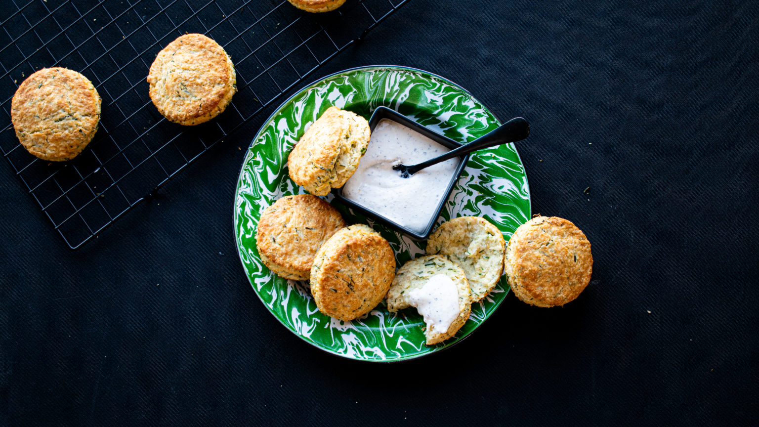 Wild Onion Biscuits - Foraged