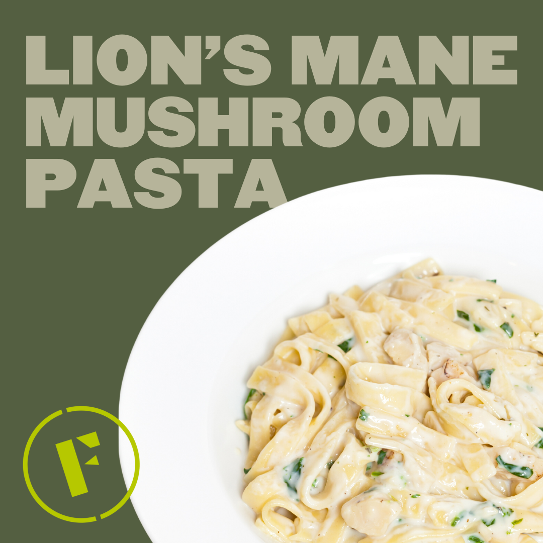 Gourmet Lion’s Mane Mushroom Pasta - Foraged