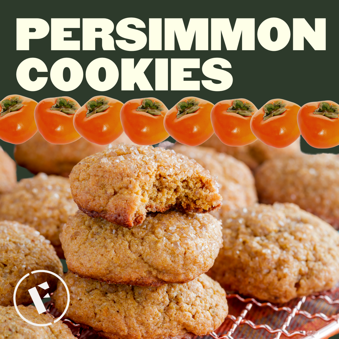 Persimmon Cookie Recipe - Foraged