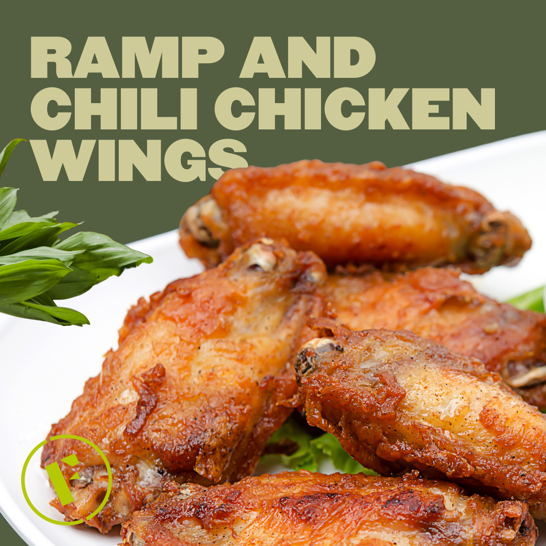 Ramp and Chili Chicken Wings - Foraged