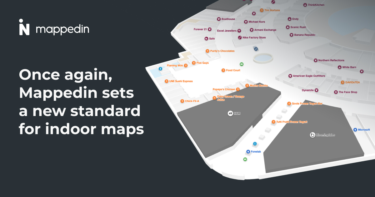 Once again, Mappedin is setting a new standard for indoor maps | Mappedin