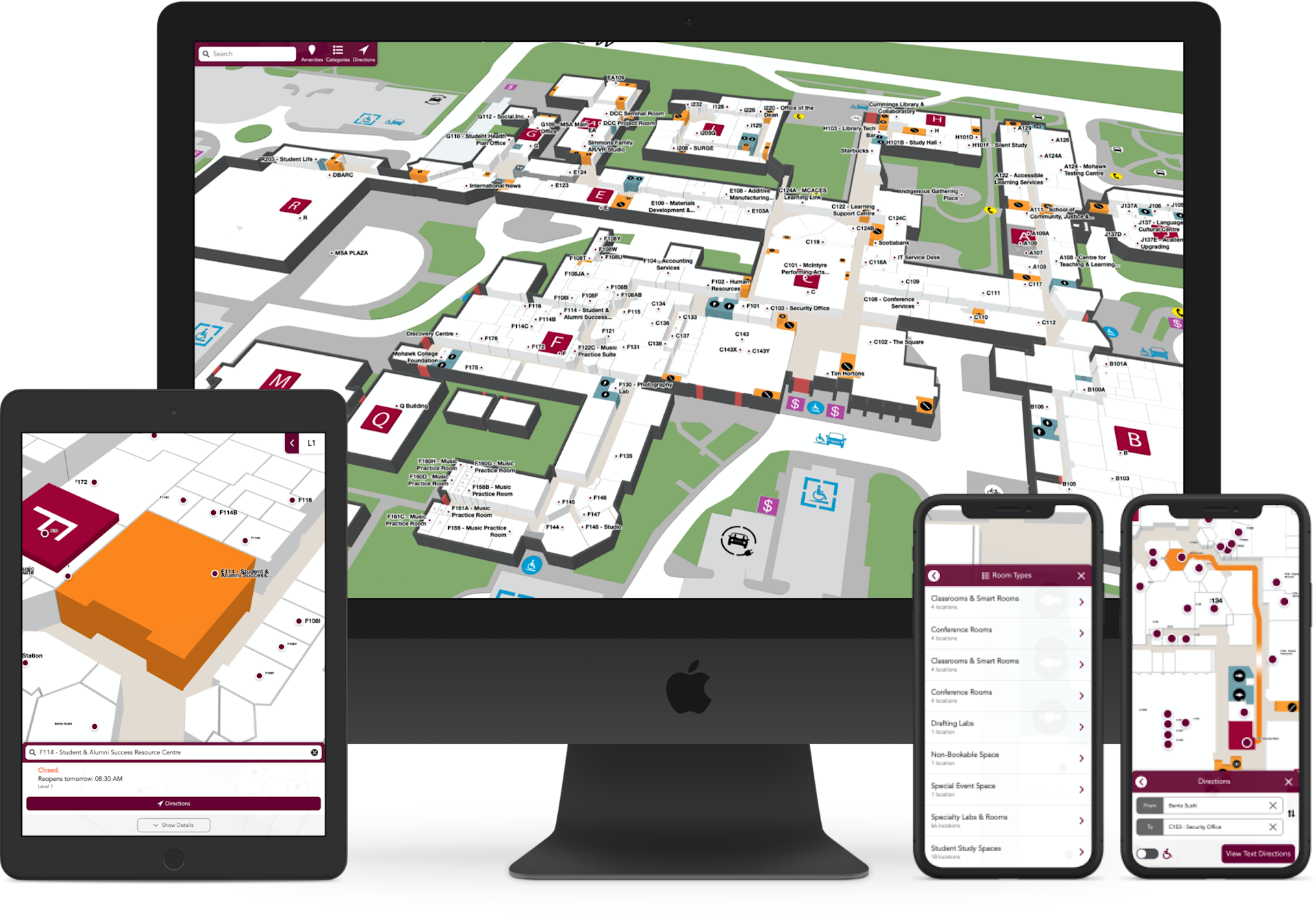 College & University Mapping, Navigation & Positioning Software (Indoor ...
