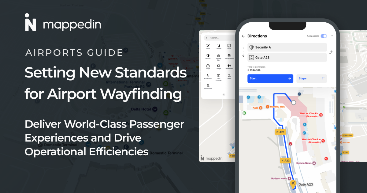Setting New Standards for Airport Wayfinding: A Mappedin Guide for ...
