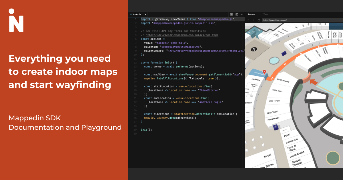 Developer Documentation | Mappedin Developer Portal