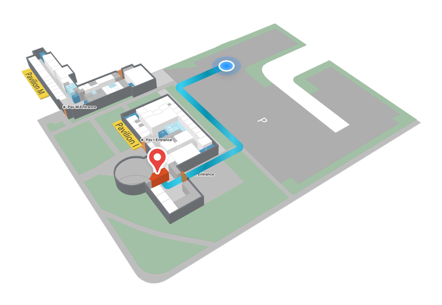 Healthcare Institution Indoor Mapping, Navigation & Positioning ...