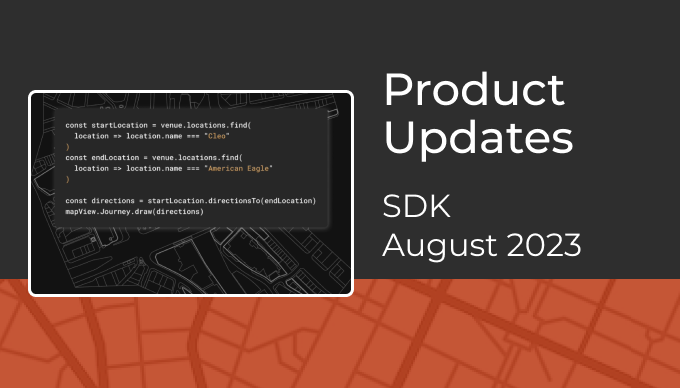 September SDK Updates | Mappedin September SDK Updates | Mappedin