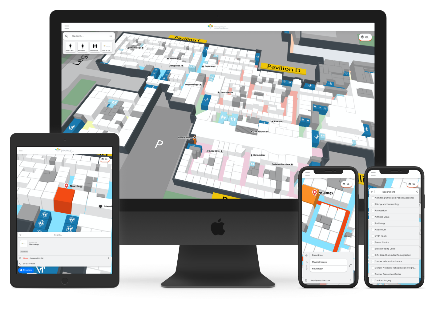 Healthcare Institution Indoor Mapping, Navigation & Positioning ...