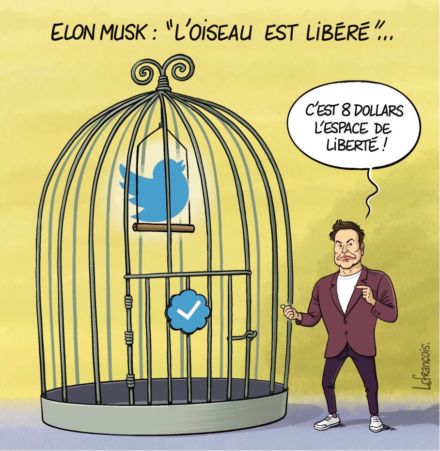 La caricature du numéro 52 La caricature du numéro 52