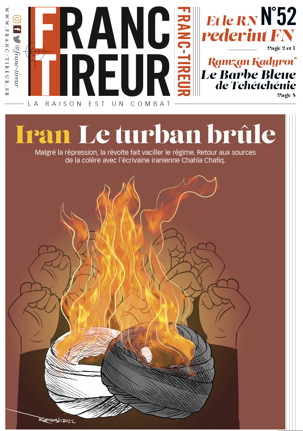 Iran : Le turban brûle