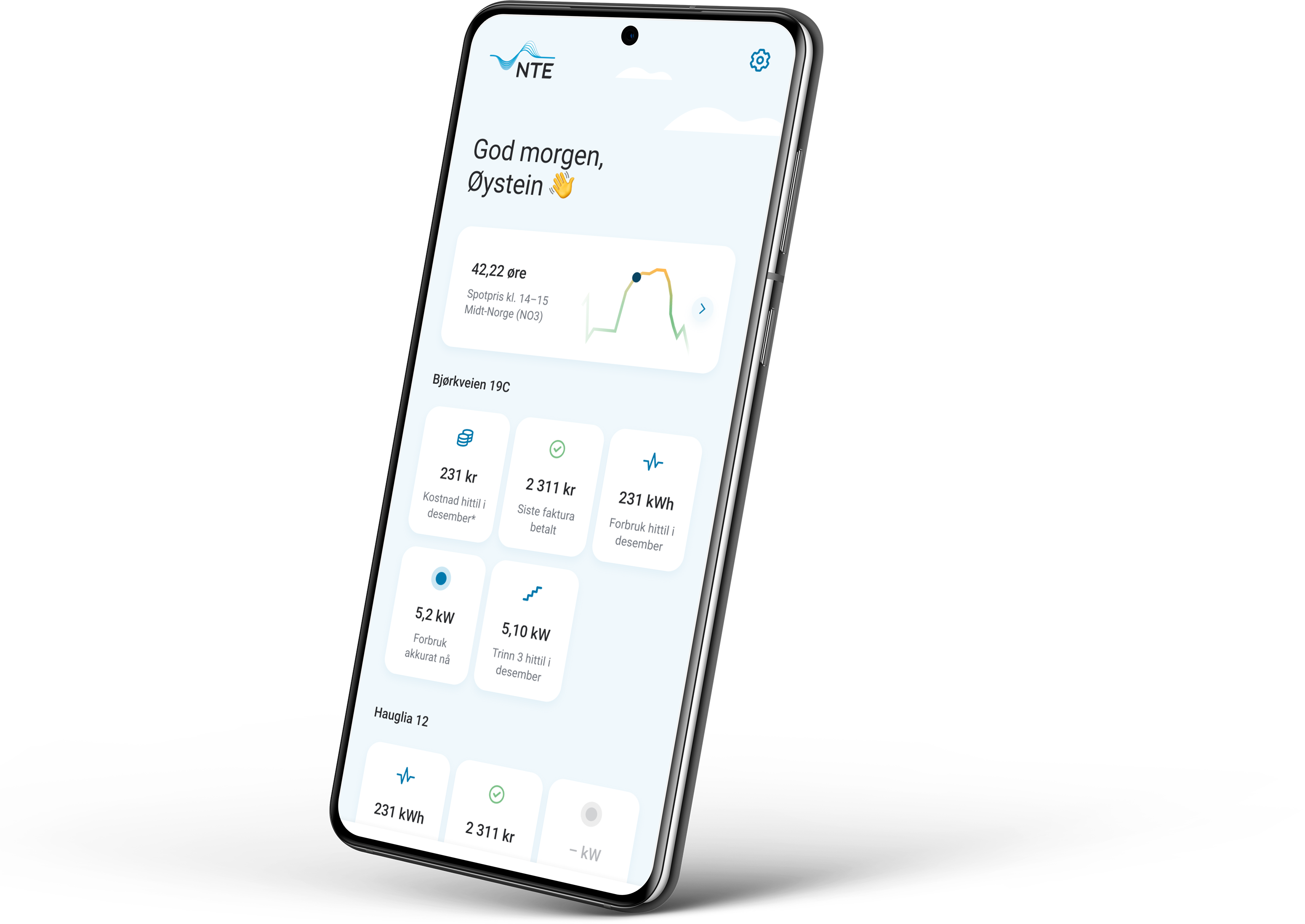 Last ned appen Mitt NTE og få full oversikt - NTE