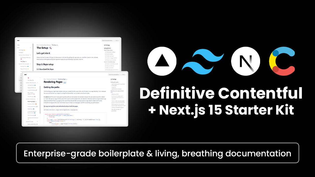 Definitive Contentful + Next.js Starter Kit