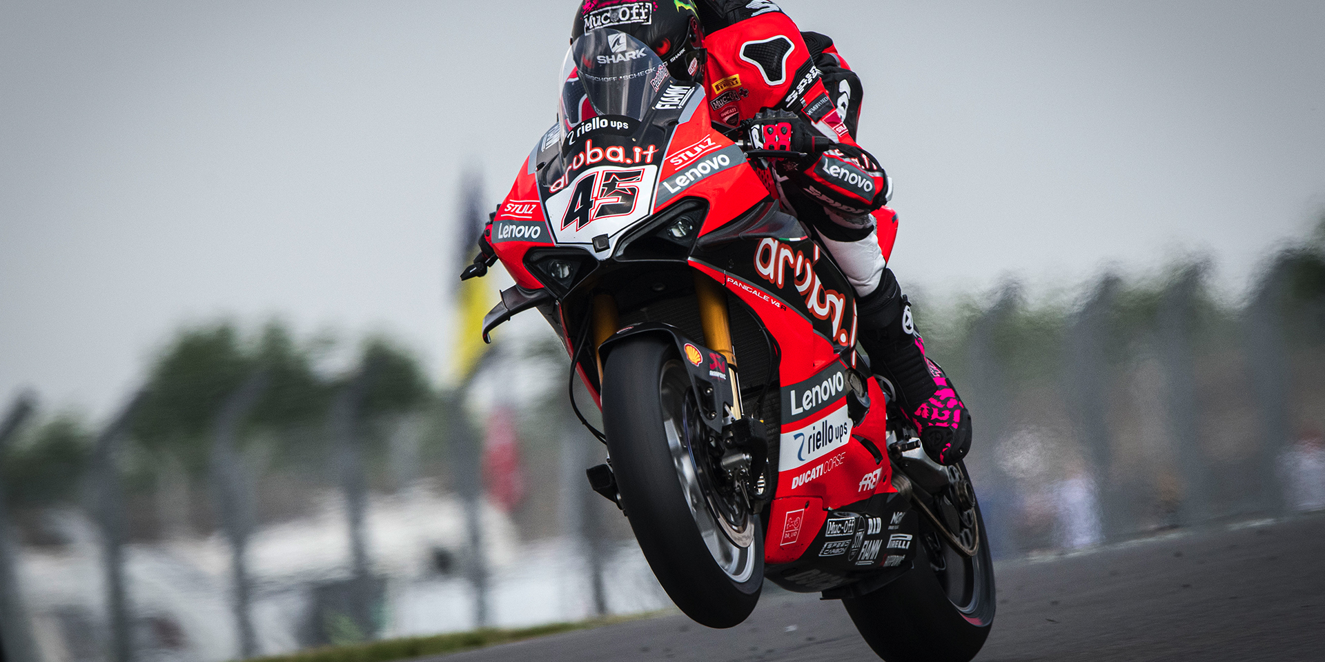 Scott Redding and Michael Rinaldi fifth and seventh after the free ...
