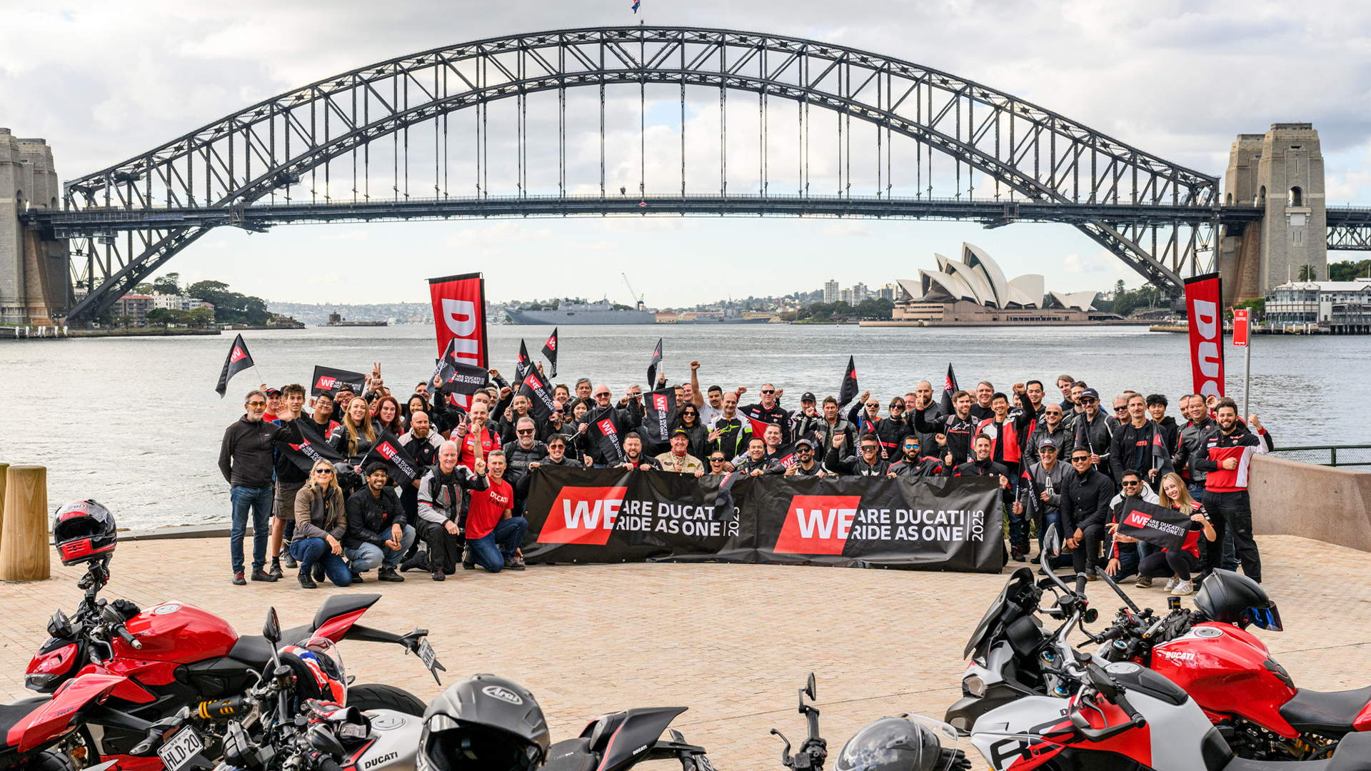 Ducati We Ride As One | Global Ducati Community Ride AU