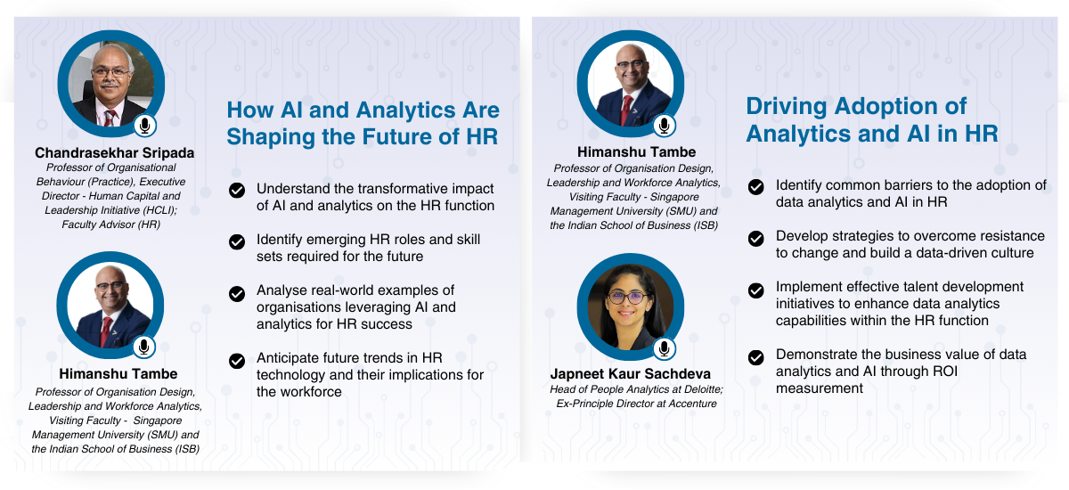 ISB HR Analytics and AI Course | HR Programme by ISB ISB HR Analytics and AI Course | HR Programme by ISB
