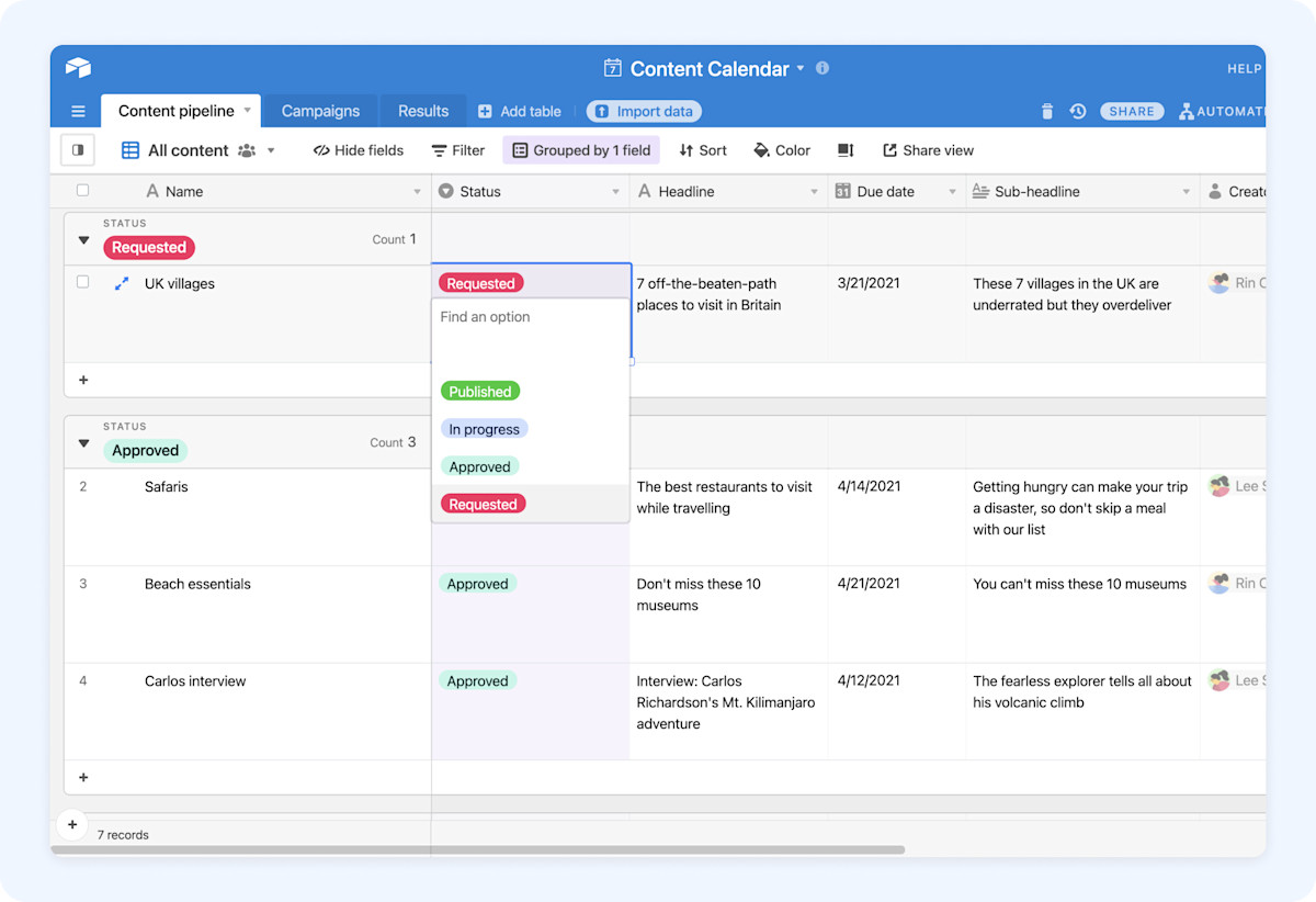 How to Quickly Migrate Data into Airtable | Airtable Guides